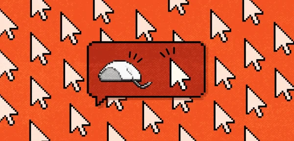 Your mouse cursor is slightly tilted. Ever wondered why?