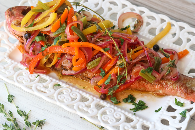 Jamaican Escovitch Fish