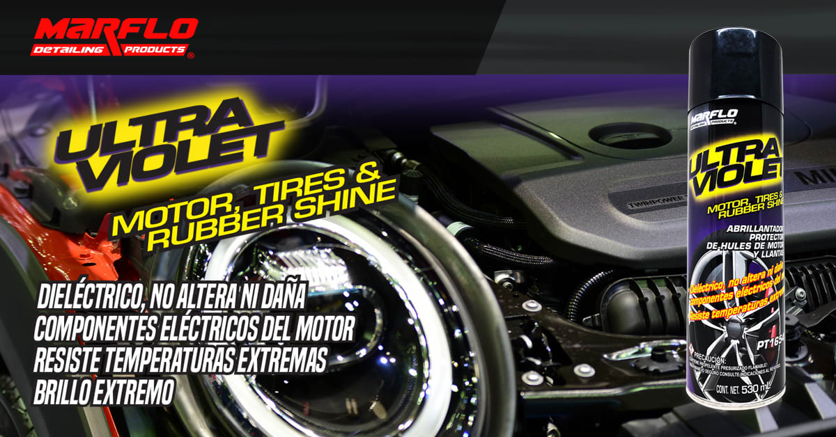 Ultra Violet Extreme motor shine - Marflo detailing products