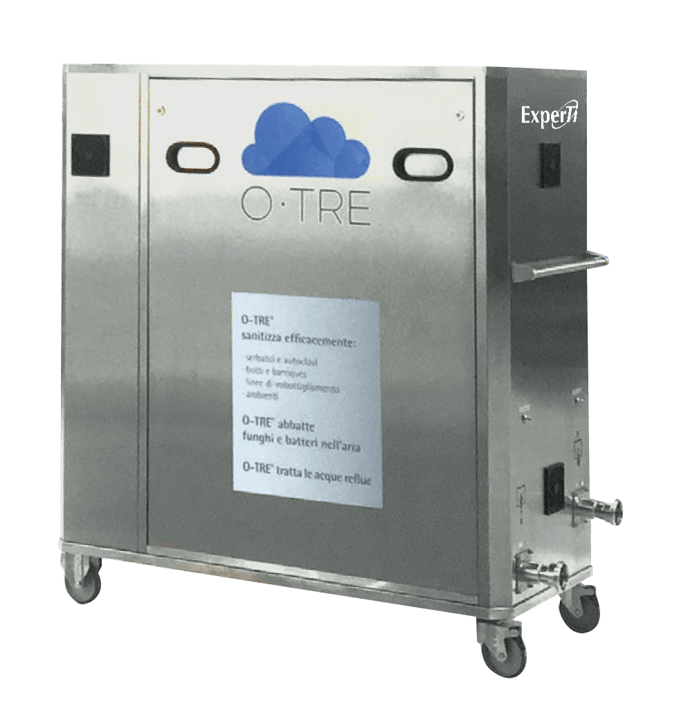 O-TRE | The new frontier of winery hygiene thanks to ozone - Experti