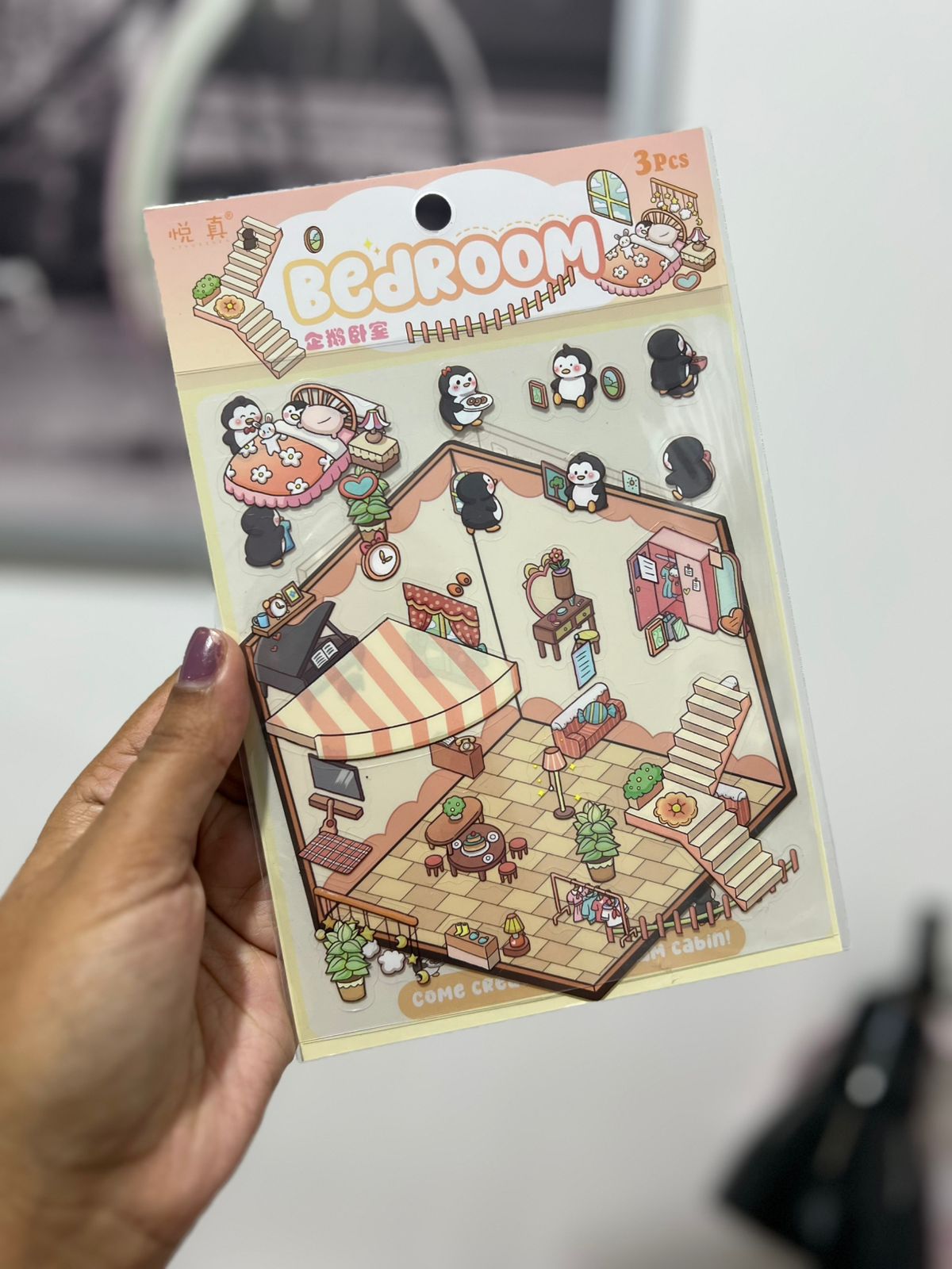 Juego room animalitos - Animalitos, Pastel, M | Papelería P de Papel