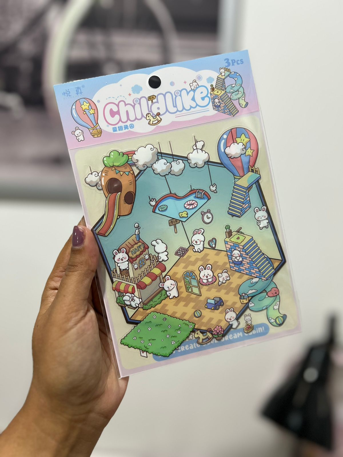 Juego room animalitos - Animalitos, Pastel, M | Papelería P de Papel