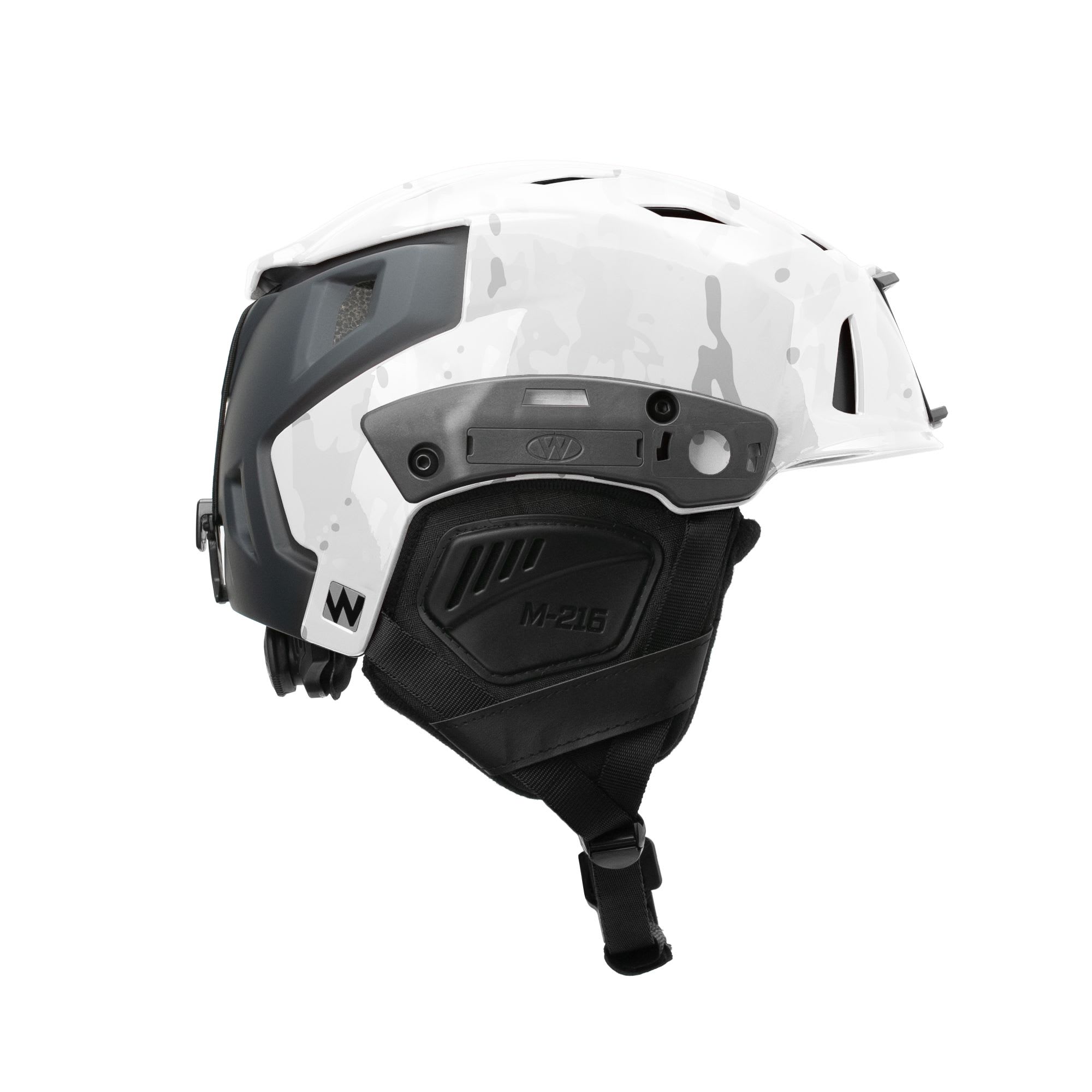 Team Wendy M216 Tactical Skihjelm, Princeton Tec Switch Rail Light BOS ...