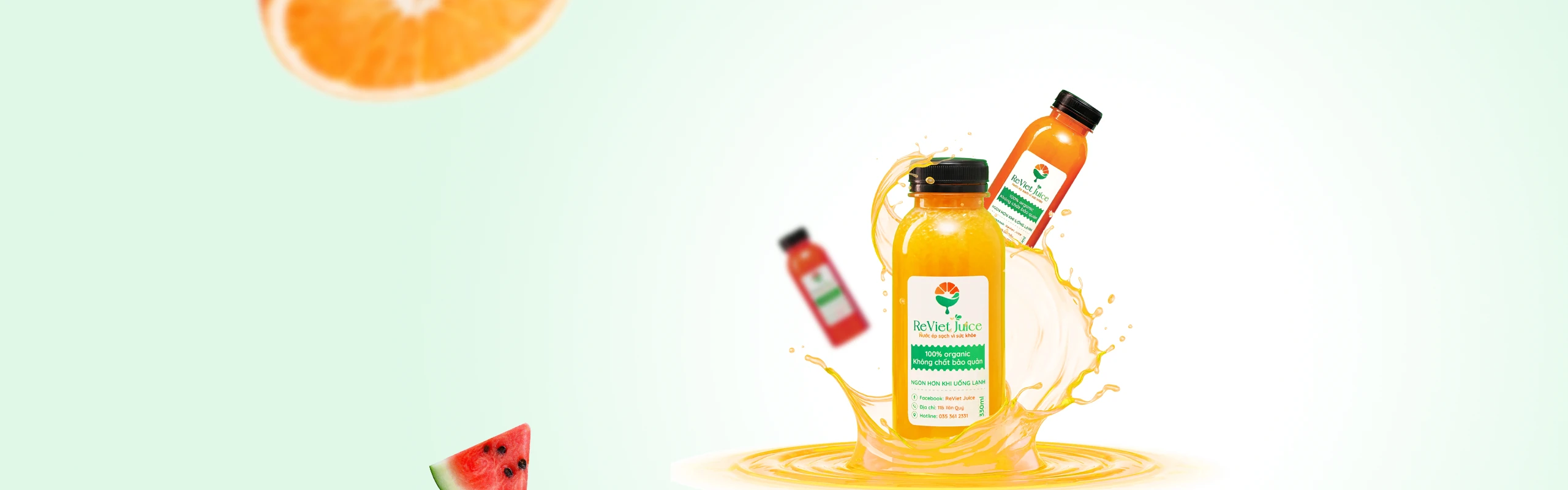 Nước Ép & Sinh Tố Vì Sức Khỏe - ReViet Juice