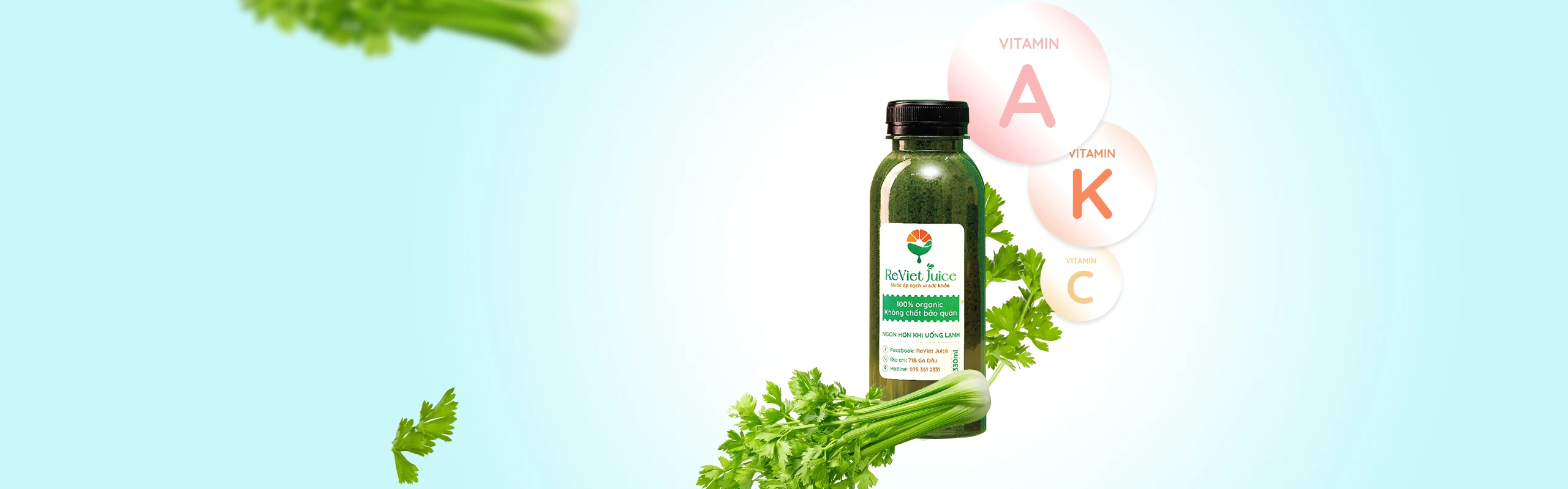 Nước Ép & Sinh Tố Vì Sức Khỏe - ReViet Juice