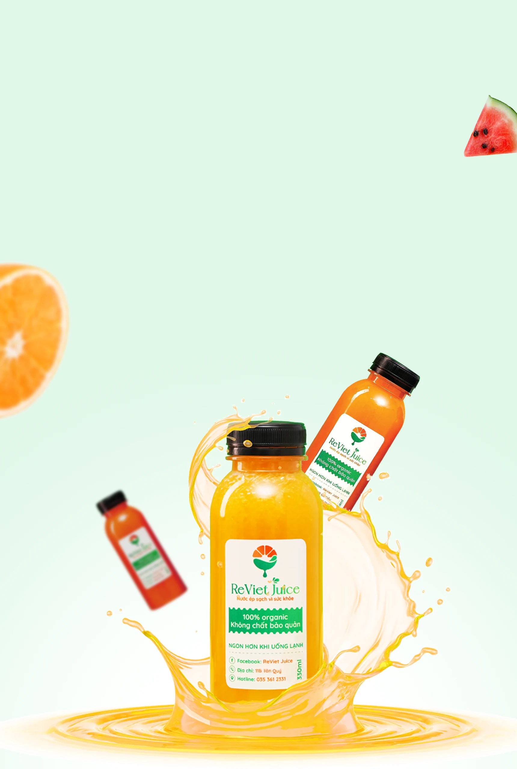 Nước Ép & Sinh Tố Vì Sức Khỏe - ReViet Juice