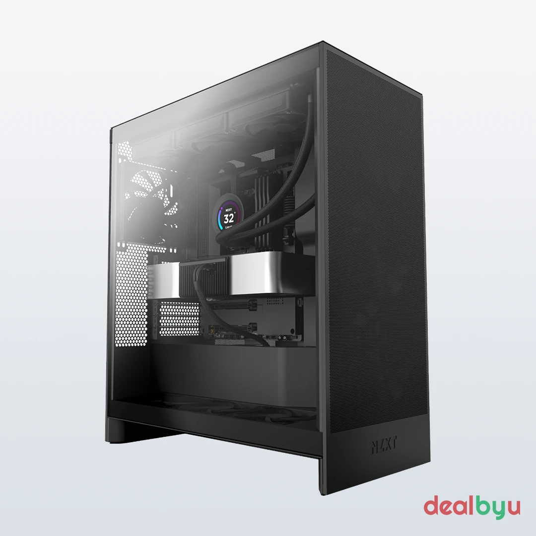 NZXT H7 Flow RGB (2024) — Mid Tower PC Cabinet (E-ATX) · dealbyu