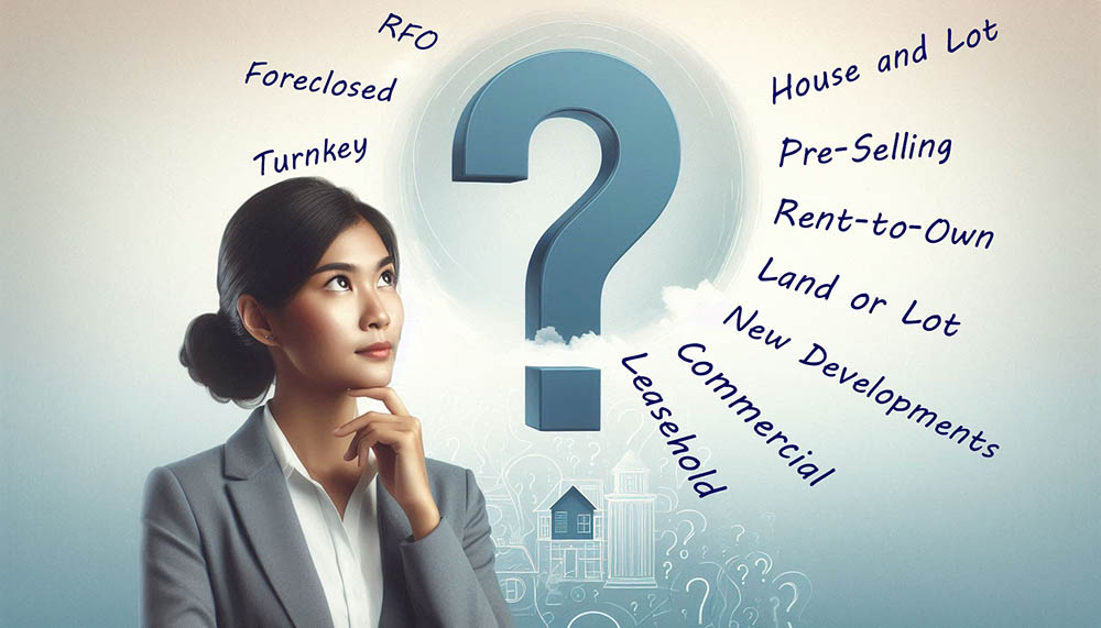 Real Estate Offerings - Beyond RFO and Pre-Selling