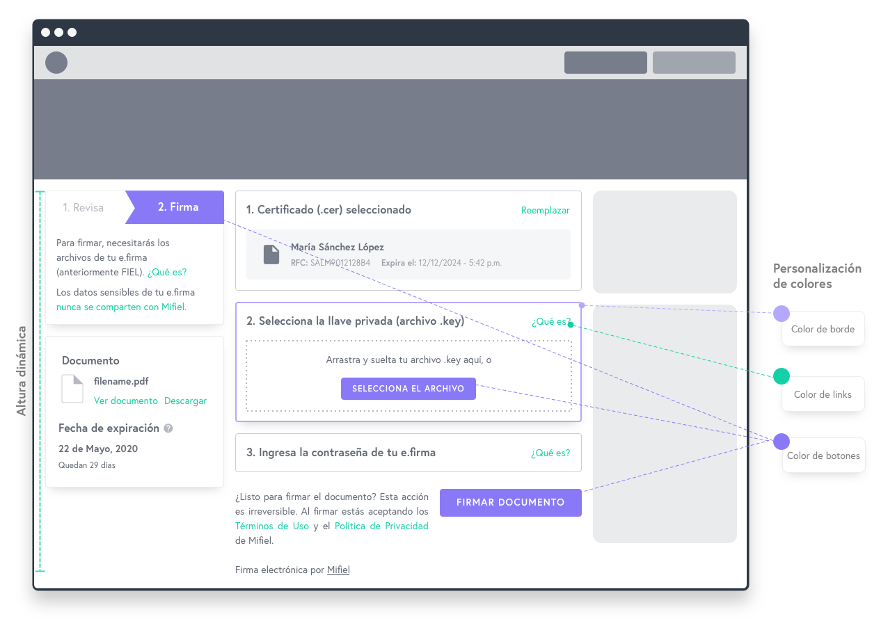 Mifiel API documentation