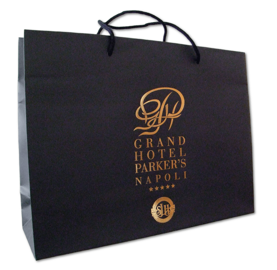Esempio di busta realizzata per il Grand Hotel Parker's di Napoli