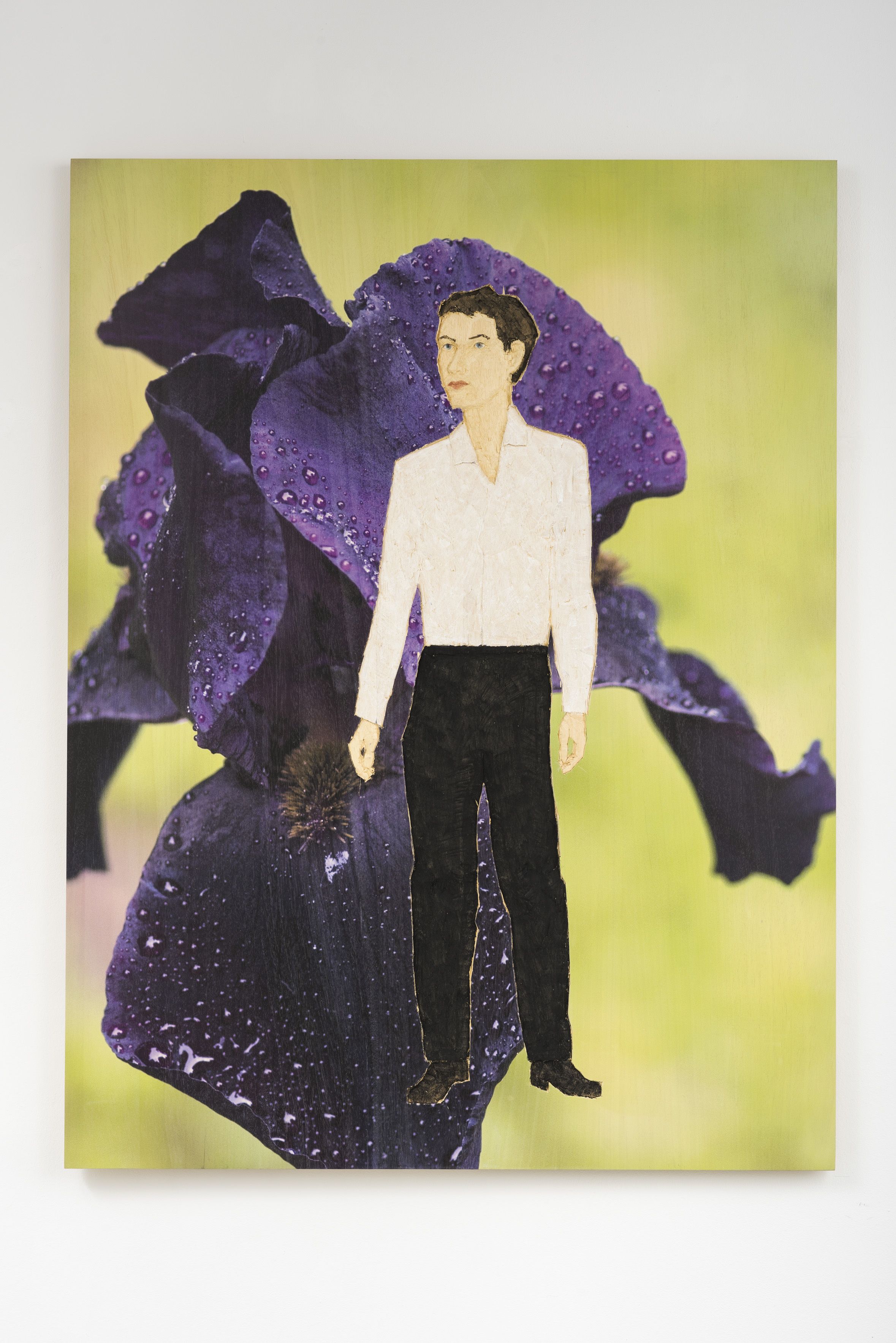 Relief (Man with Flower) | Stephan Balkenhol | Gallery V...