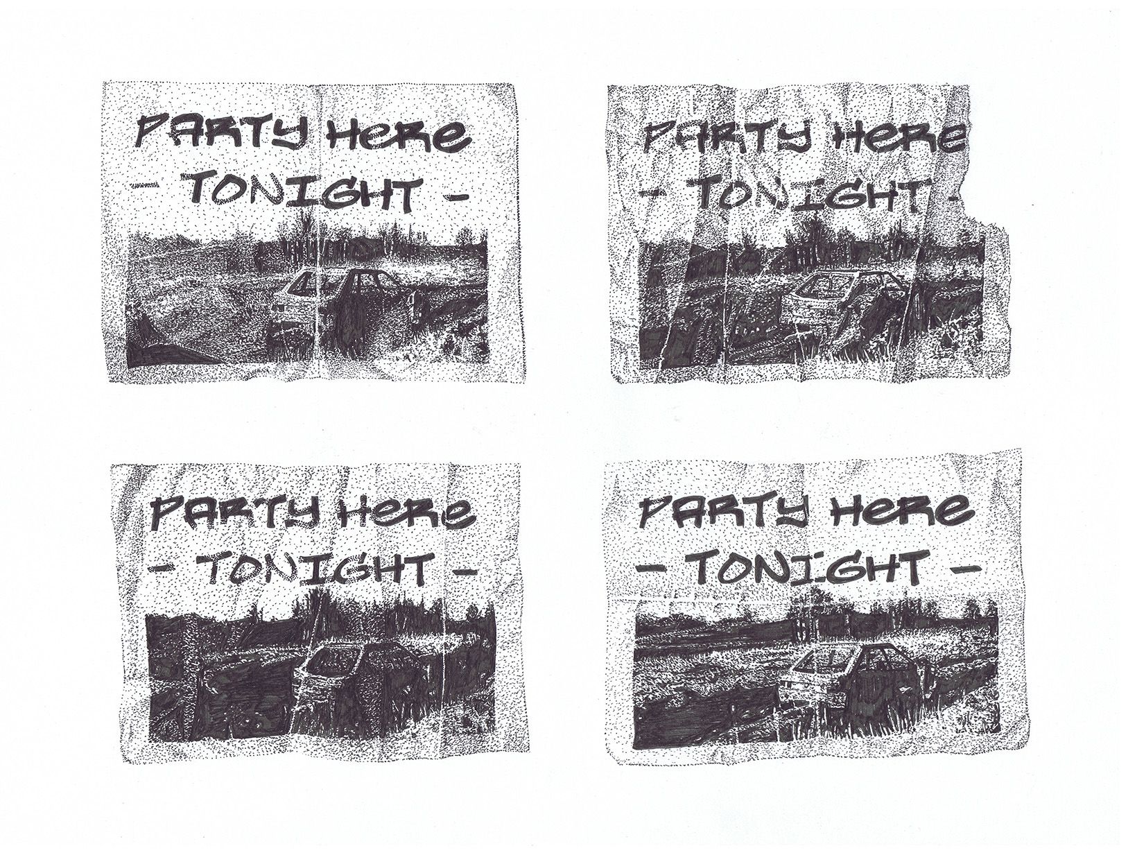 Four Flyers | Lawrence James Bailey | Gallery Viewer