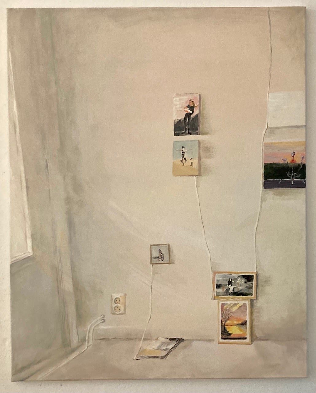 Connecting paintings | Heske de Vries | Gallery Viewer