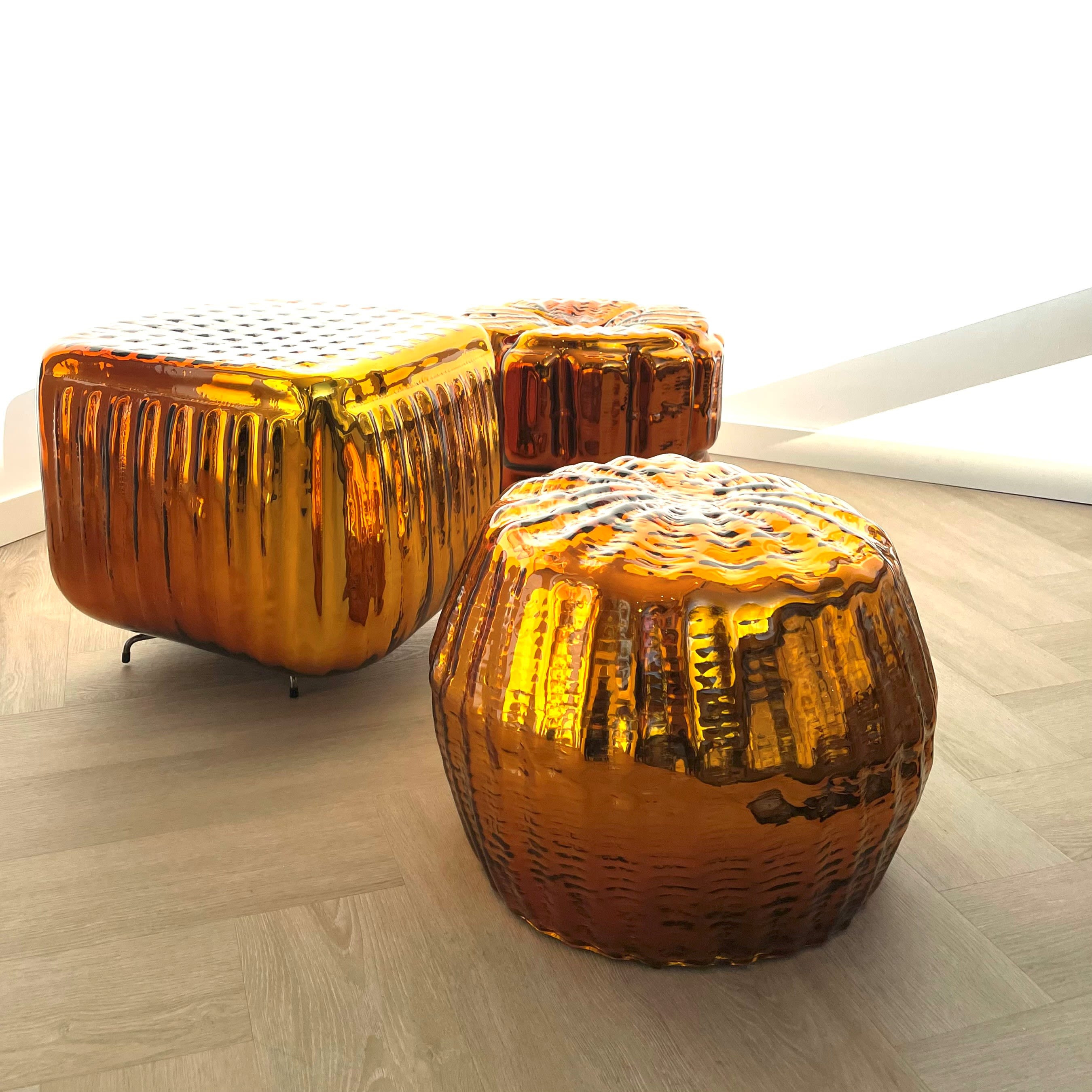 Glass Basket Stools | Arnout Visser | Gallery Viewer