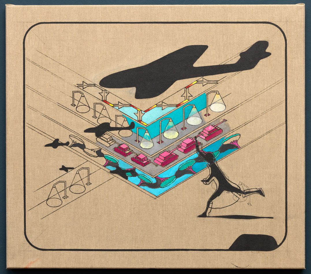 Study for carpet I | Raymond Barion | Gallery Viewer