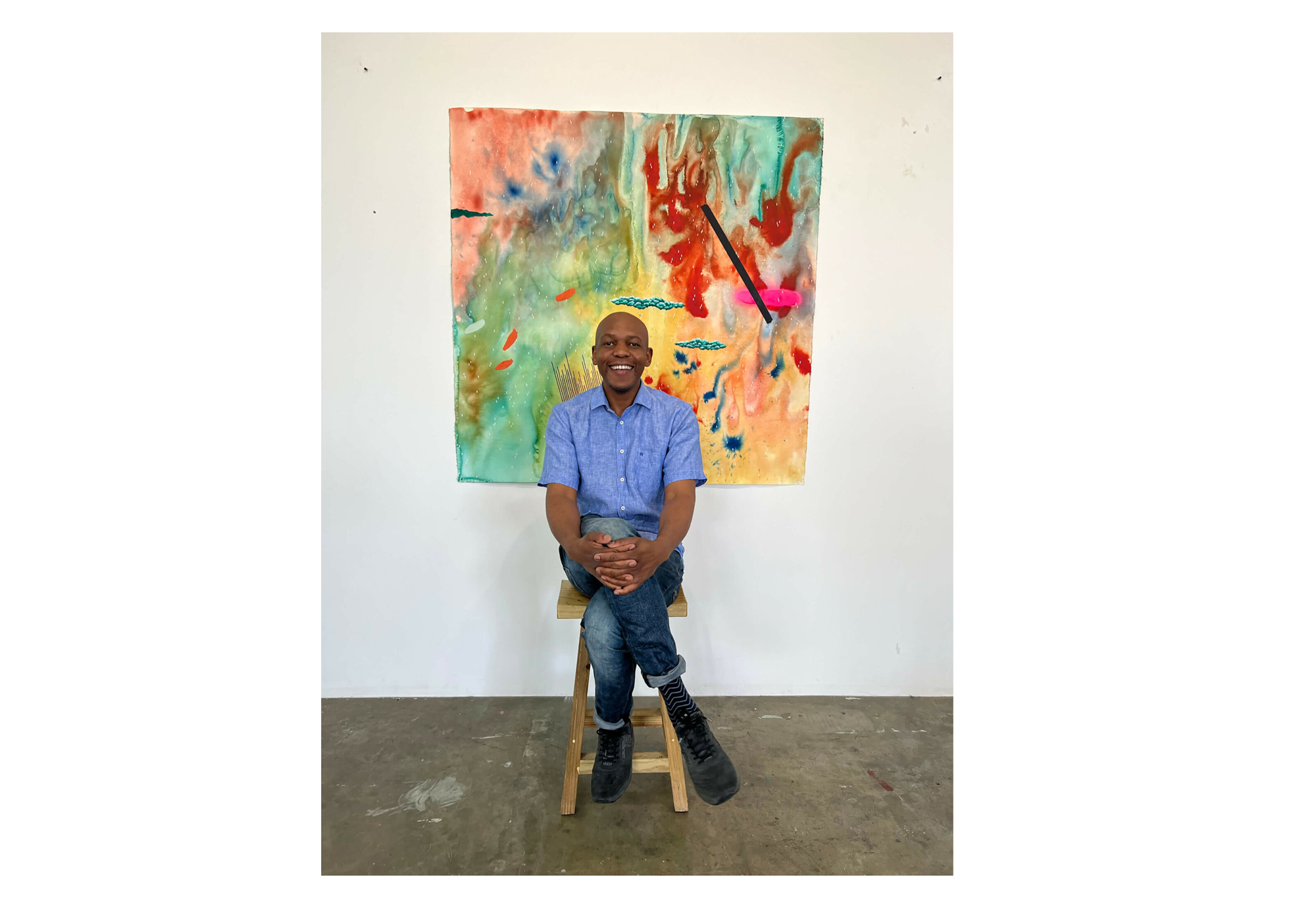 Het atelier van... Mongezi Ncaphayi | Gallery Viewer