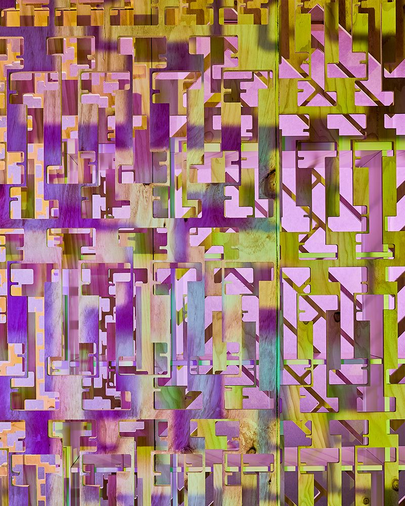 PERFORATED COLOUR STUDY | Jan Theun van Rees | Gallery V...