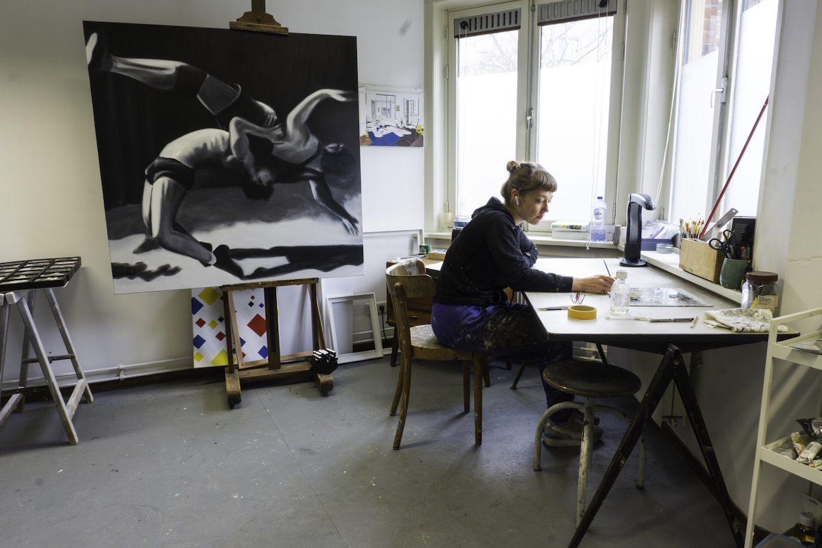 The studio of... Daniela Schwabe | Gallery Viewer