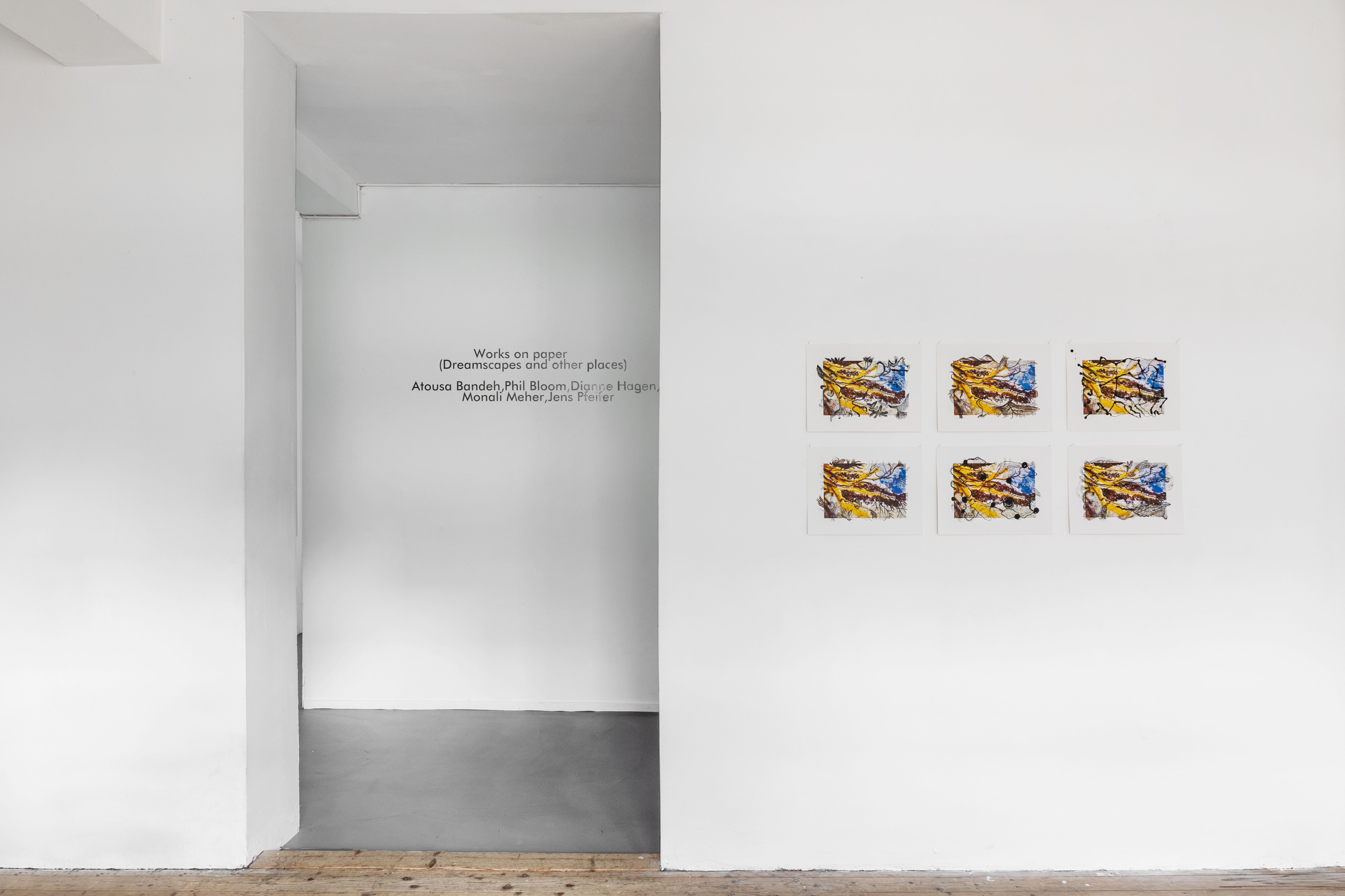 Works on paper (Dreamscapes ... | Phil Bloom, Atousa Ban...