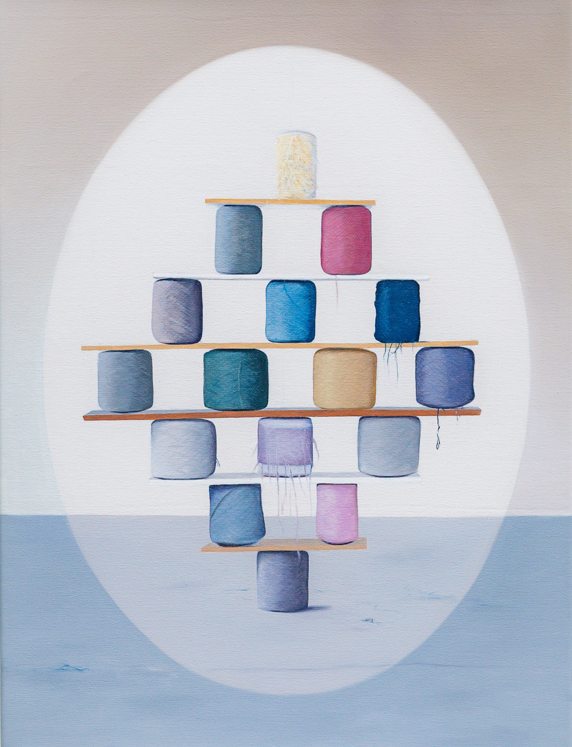 DIAMOND SHAPED TEXTILE TOWER | Daniela Schwabe | Gallery...