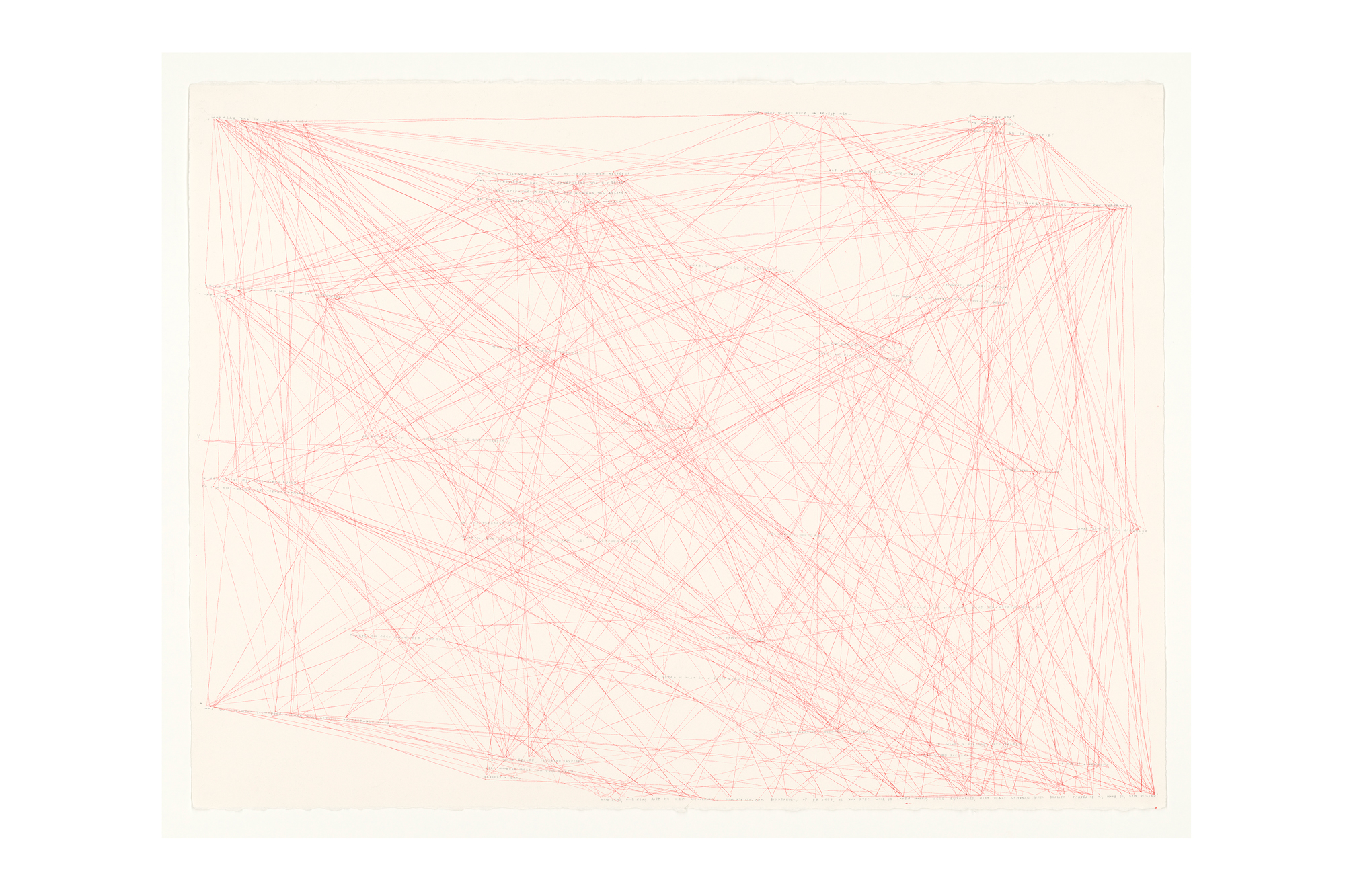 A false trail of lines and letters | Gallery Viewer