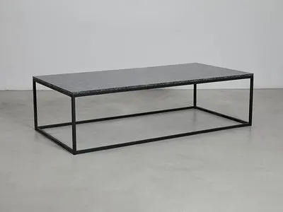 AUSTIN COFFEE TABLE - CALDERA BLACK 1.4M - Sofaworx