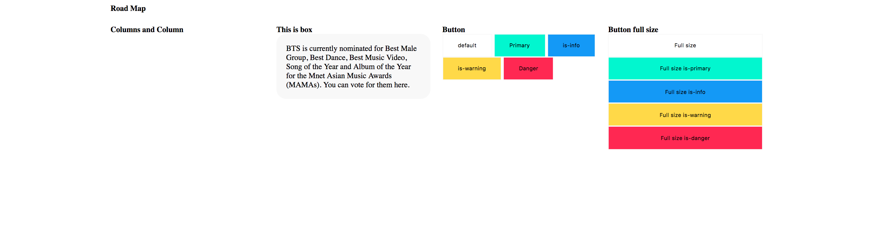 GitHub - infernalslam/bts-css-framework