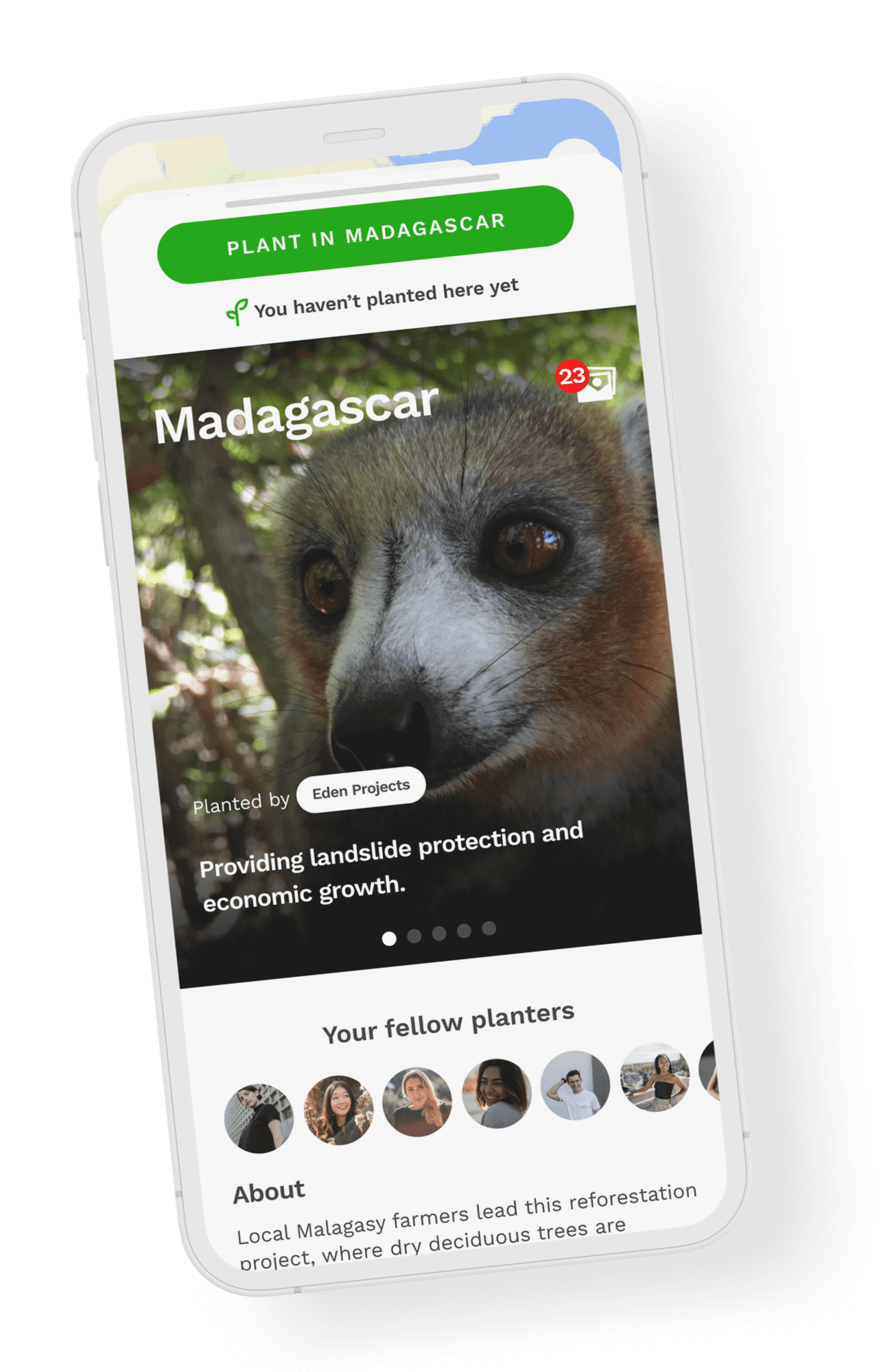 Treeapp: Plant a Tree for Free, Everyday.
