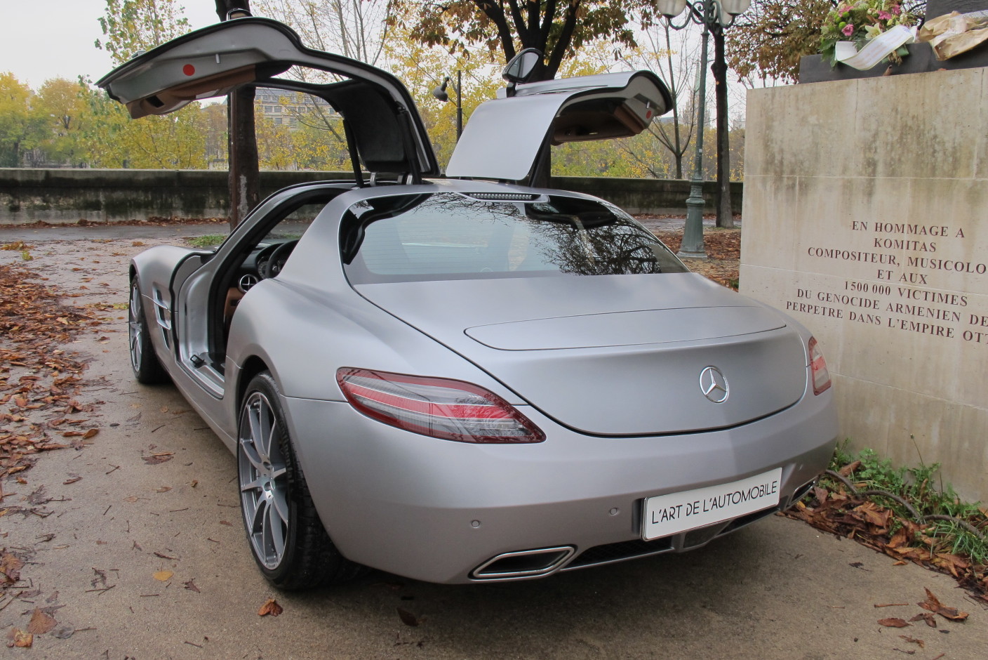 L'art de l'automobile | Mercedes SLS AMG Matt