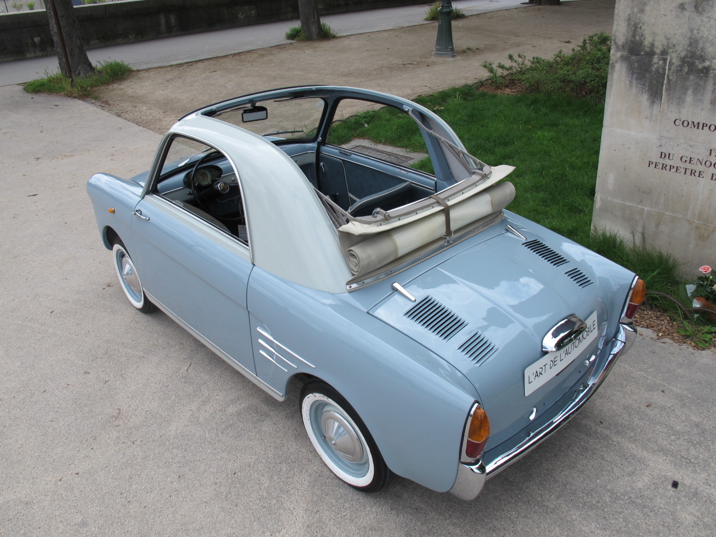L'art de l'automobile | Autobianchi BIANCHINA transformabile