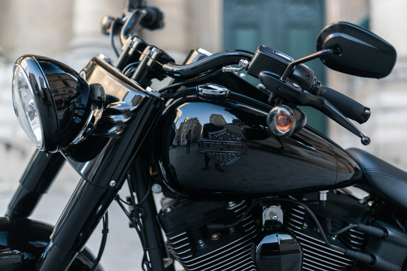 L'art de l'automobile | Harley Davidson Fat Boy S Speciale 110 *Black