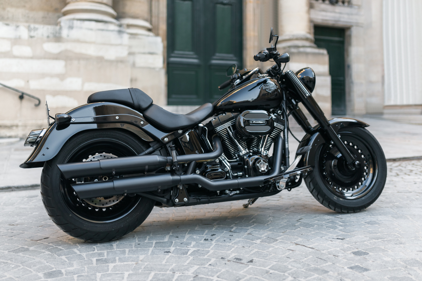 L'art de l'automobile | Harley Davidson Fat Boy S Speciale 110 *Black