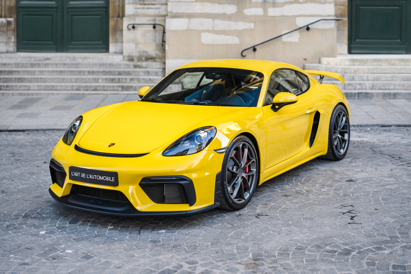 L'art de l'automobile | Porsche Cayman 718 GT4 *Racing Yellow*