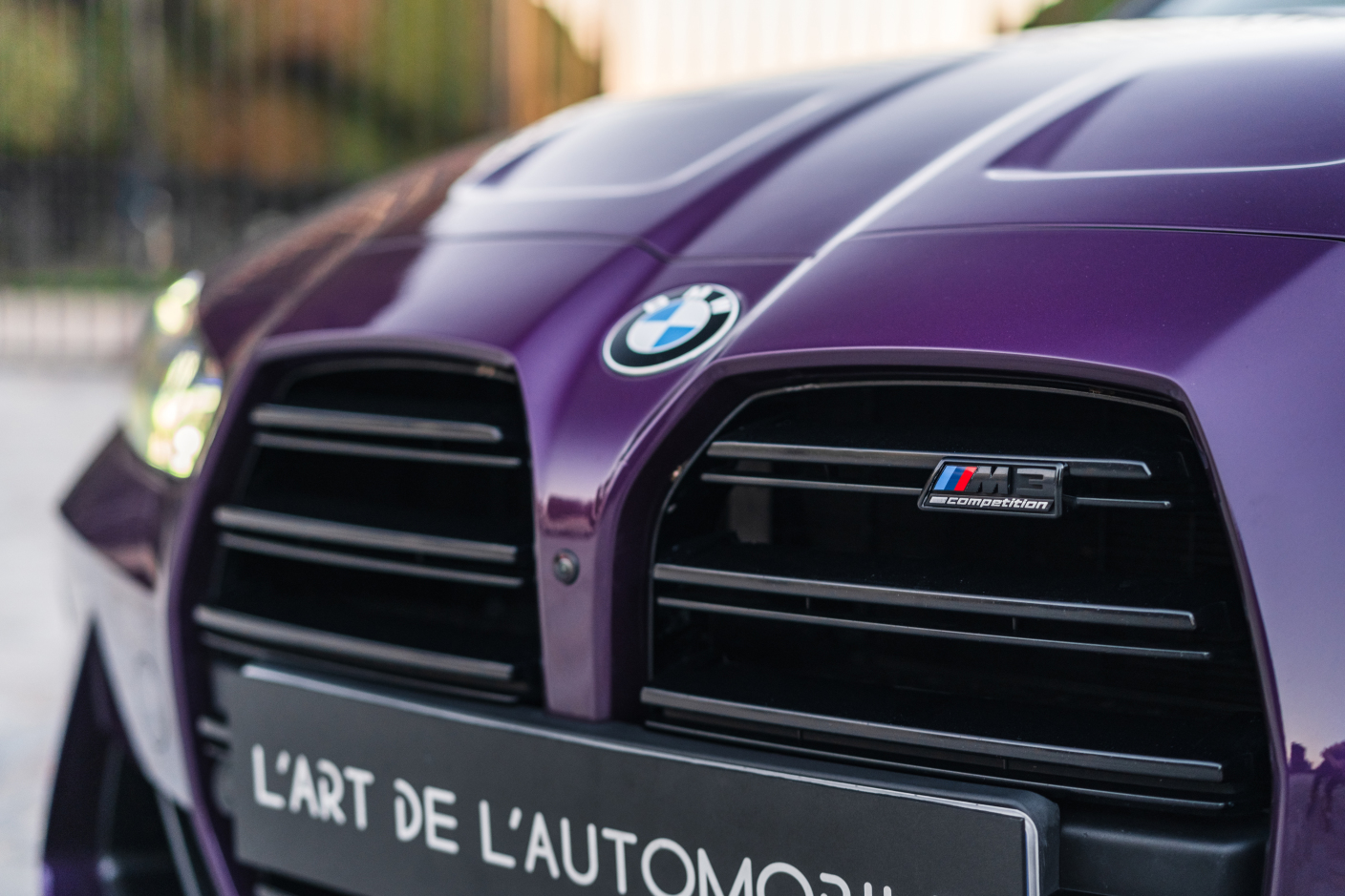 L'art de l'automobile | BMW M3 Competition *Twilight Purple