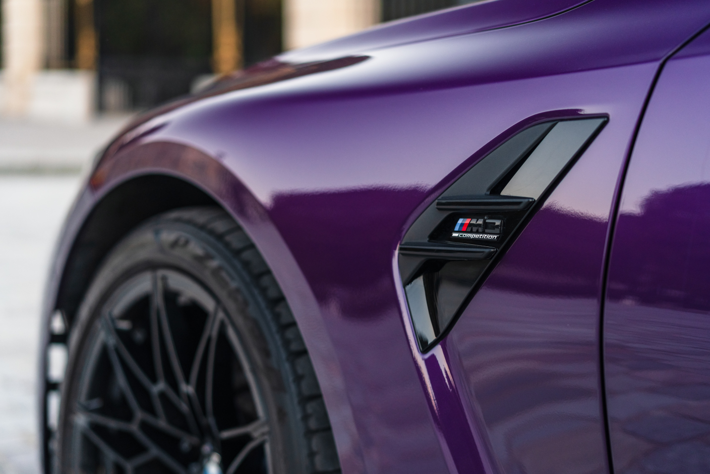L'art de l'automobile | BMW M3 Competition *Twilight Purple