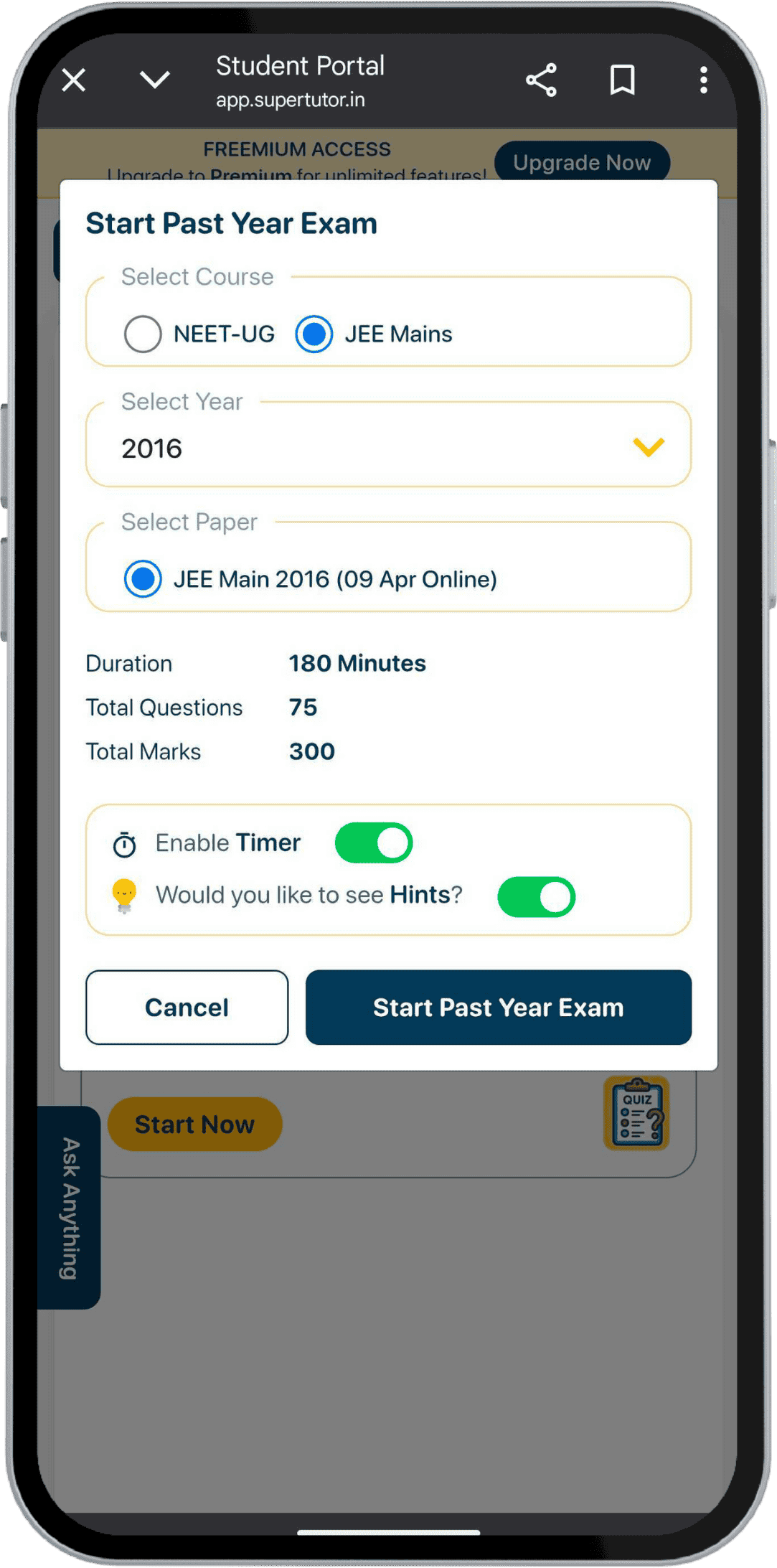 Super Tutor — AI Tutor for School & Exams