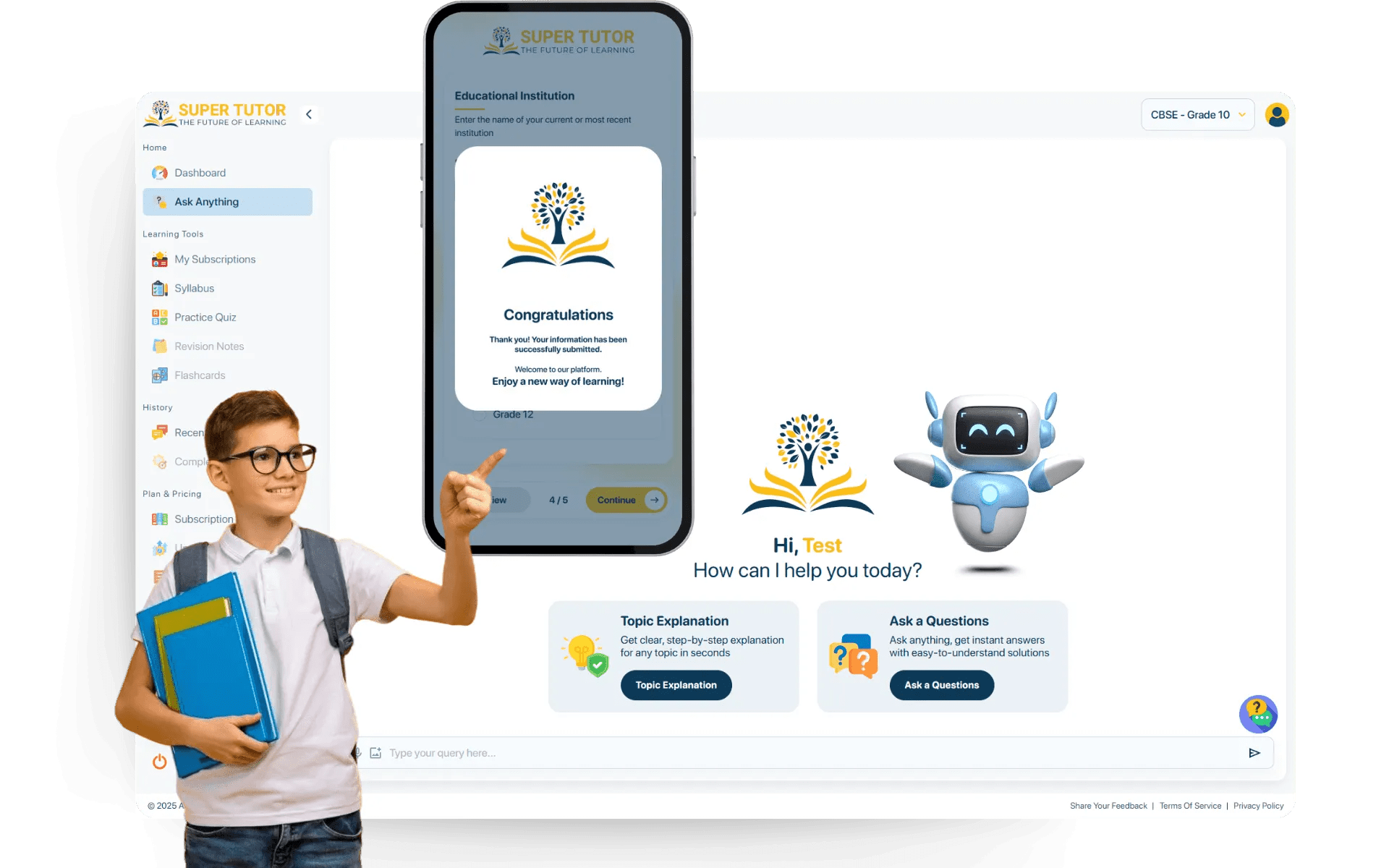 About Us - Your Personal AI Tutor | Super Tutor