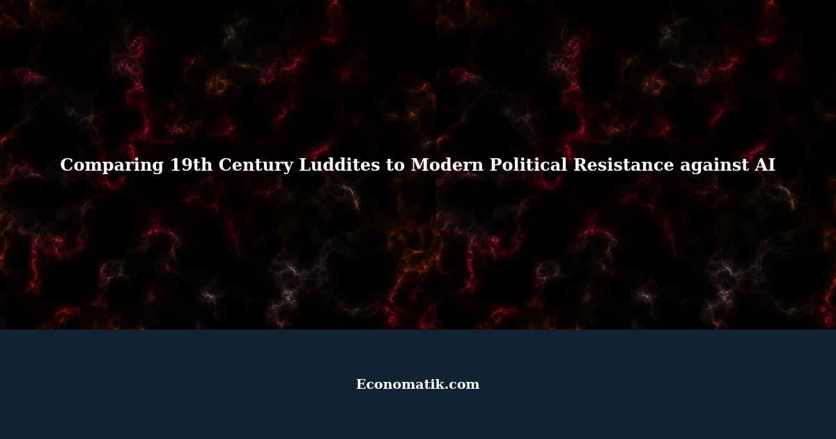 The Evolution of Luddism: Comparing 19th Century Luddites to Modern ...