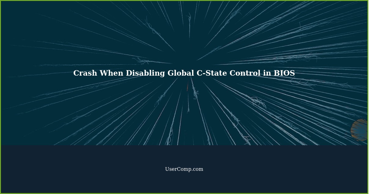 What Causes a Crash When Disabling the What Causes a Crash When Disabling the