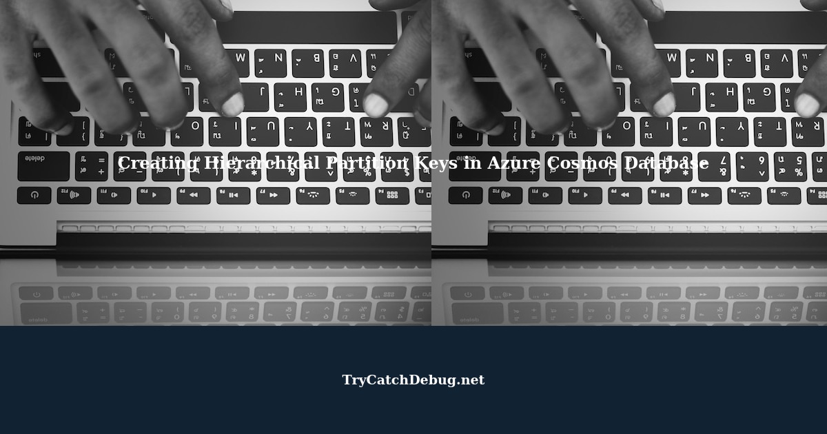 Azure Cosmos Database for SQL - Creating Hierarchical Partition Keys ... Azure Cosmos Database for SQL - Creating Hierarchical Partition Keys ...