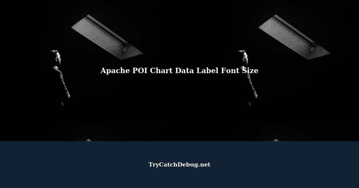 Apache Poi Chart Data Label Font Size