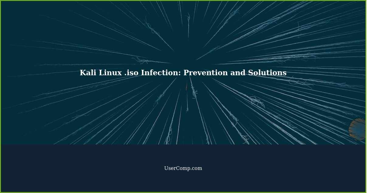 Is Your Kali Linux .iso Infected? Learn How to Safeguard Your Virtual ...