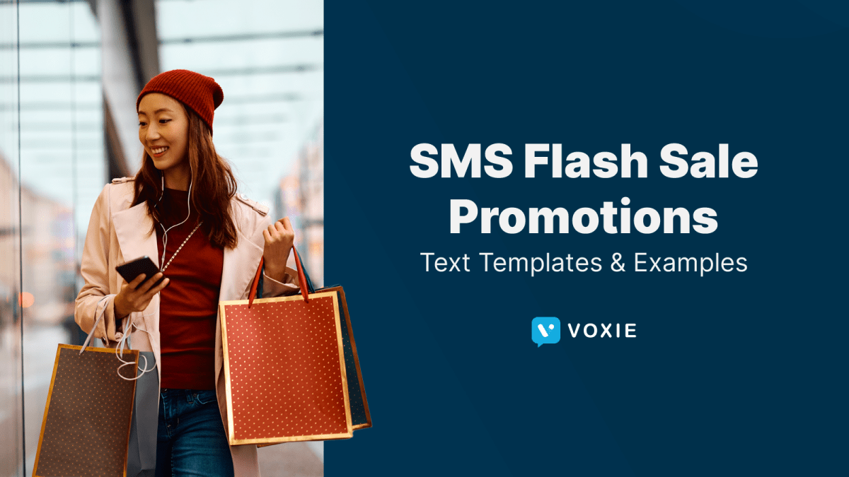 SMS Flash Sale Promotions – Text Templates & Examples | Voxie