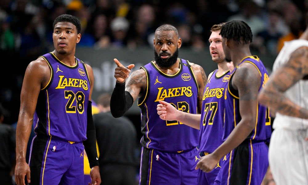 WATCH: LeBron James flips off Rui Hachimura at NBA media day