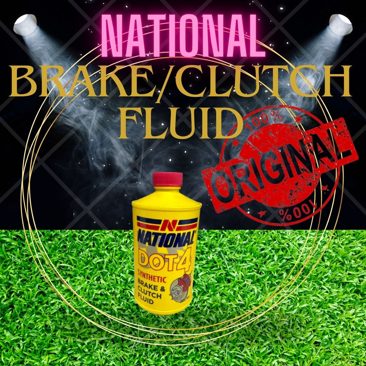 NATIONAL DOT4 BRAKE AND CLUTCH FLUID (500mL) – Mootor