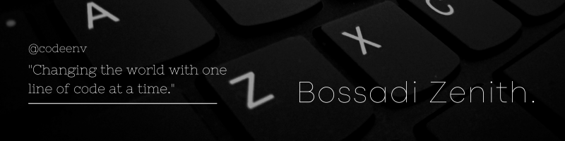 Code Env Bossadi Zenith · Github 