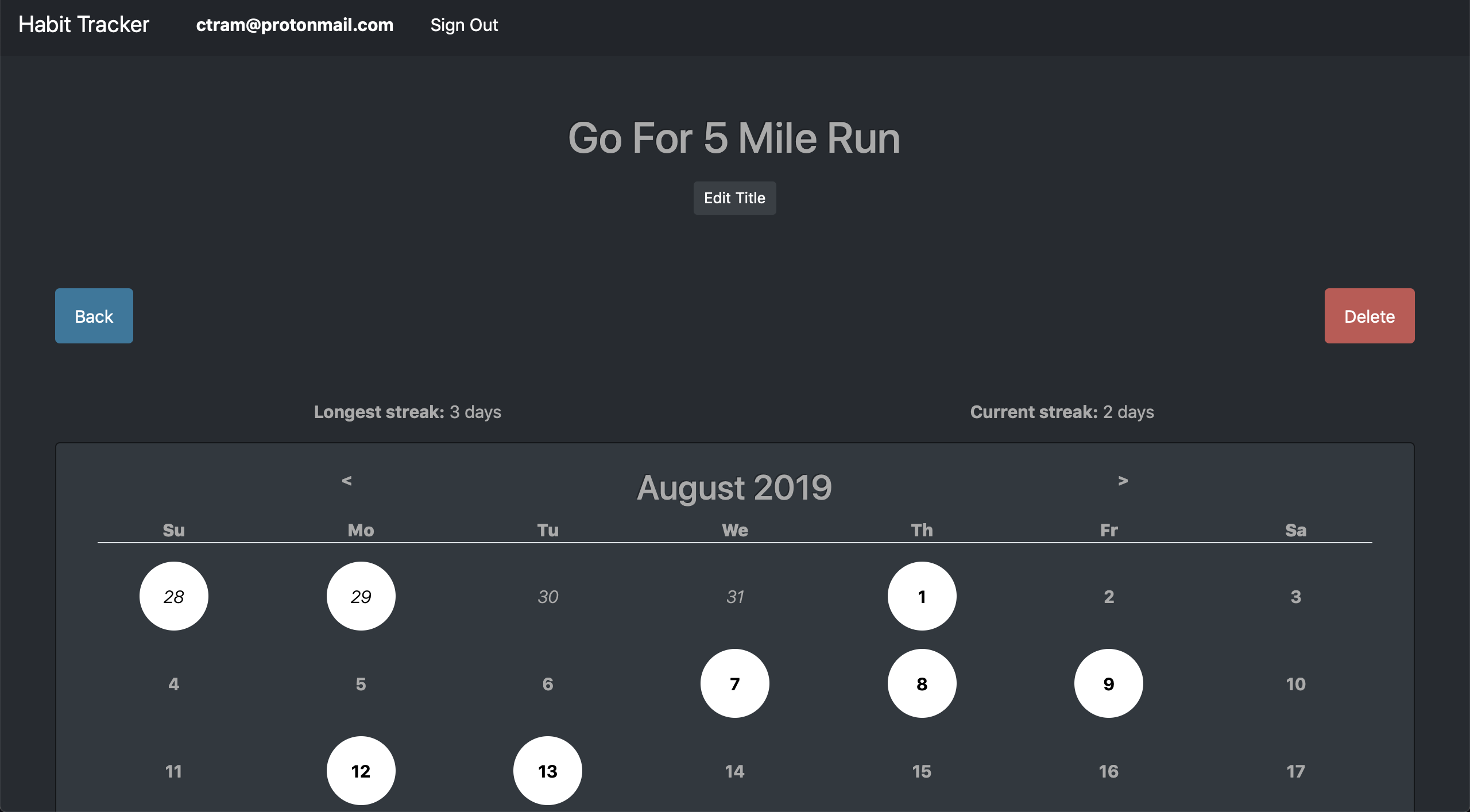 GitHub - ctram/habit_tracker
