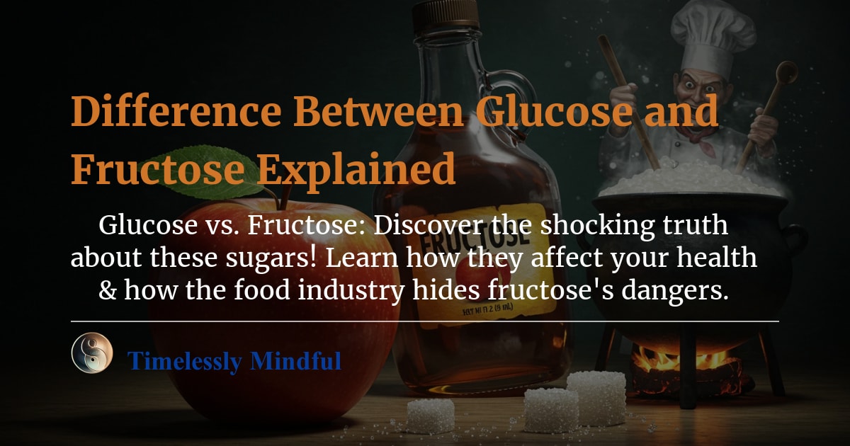 Difference Between Glucose and Fructose Explained | Timelessly Mindful