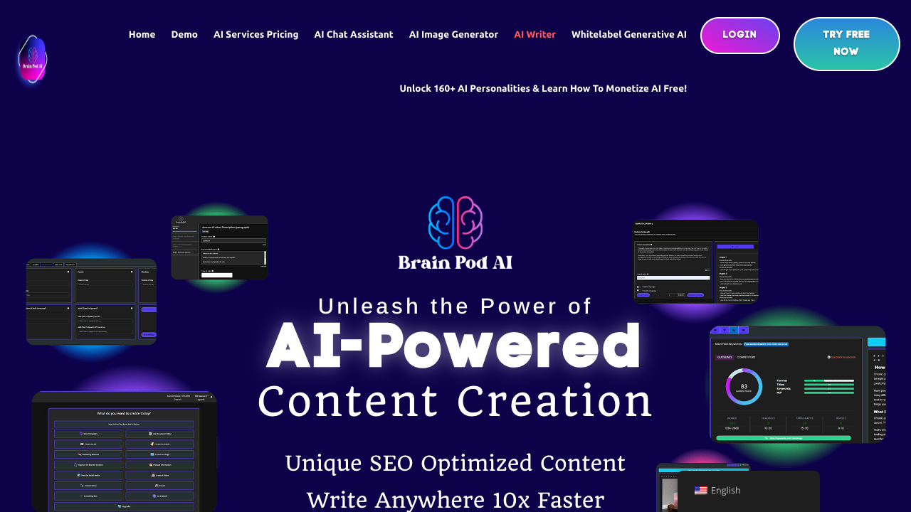 AI Writer - Brain Pod AI - AI Tool Review | Coding180