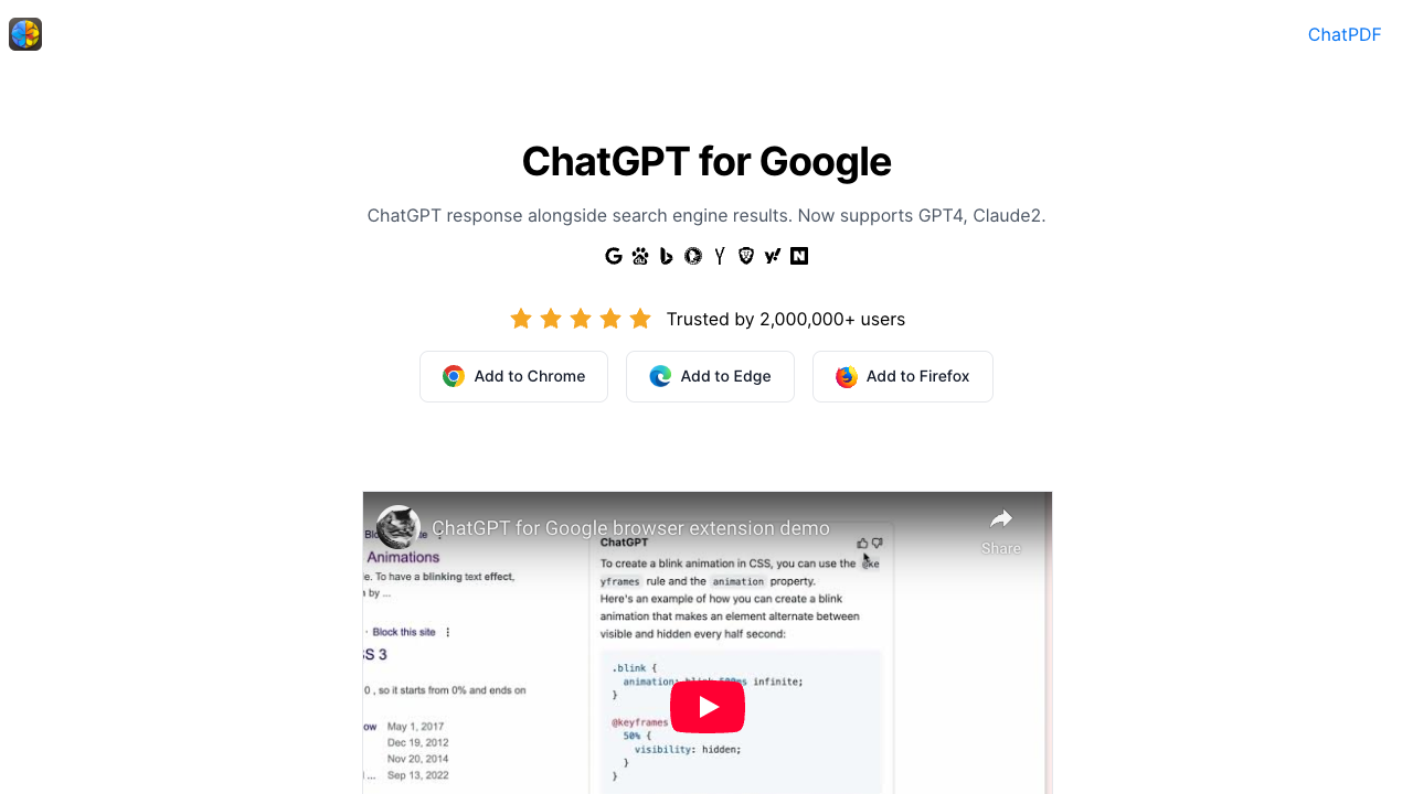 ChatGPT for Google - Extension for Enhanced Search - AI Tool Review | Coding180